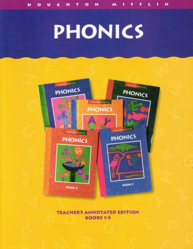 PHONICS: Houghton Mifflin: 9780395852439: Amazon.com: Books