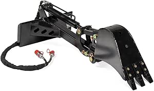 Amazon.com: Titan Attachments Mini Skid Steer Fronthoe Backhoe ...