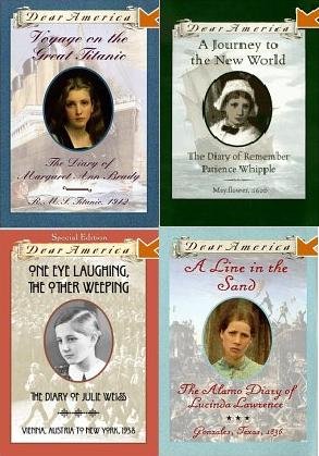 Dear America 4 Book Set (Voyage on the Great Titanic, a Journey to the ...