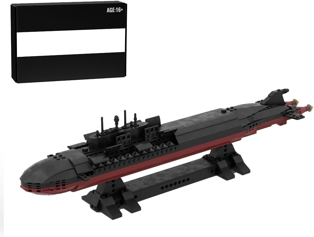 Amazon.com: DECI Modern Military Nuclear Submarine 1/300 Scale Oscar II ...