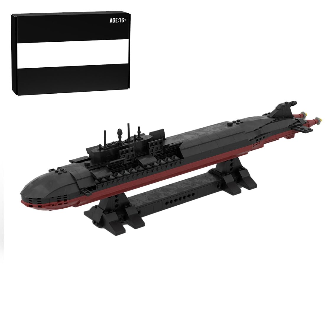 DECI Modern Military Nuclear Submarine 1/300 Scale Oscar II Class ...