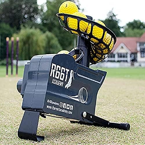 CW R66T Automatic Academy Cricket Ball Feeder Machine with Balls and ...