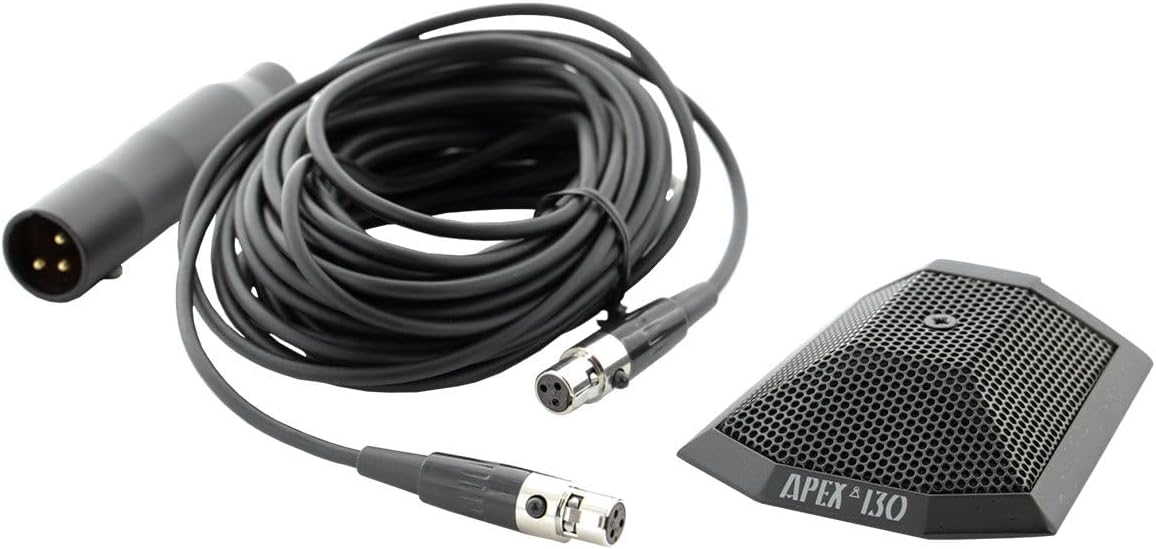 Amazon.com: Apex 130 Boundary Mic with Cable : Musical Instruments