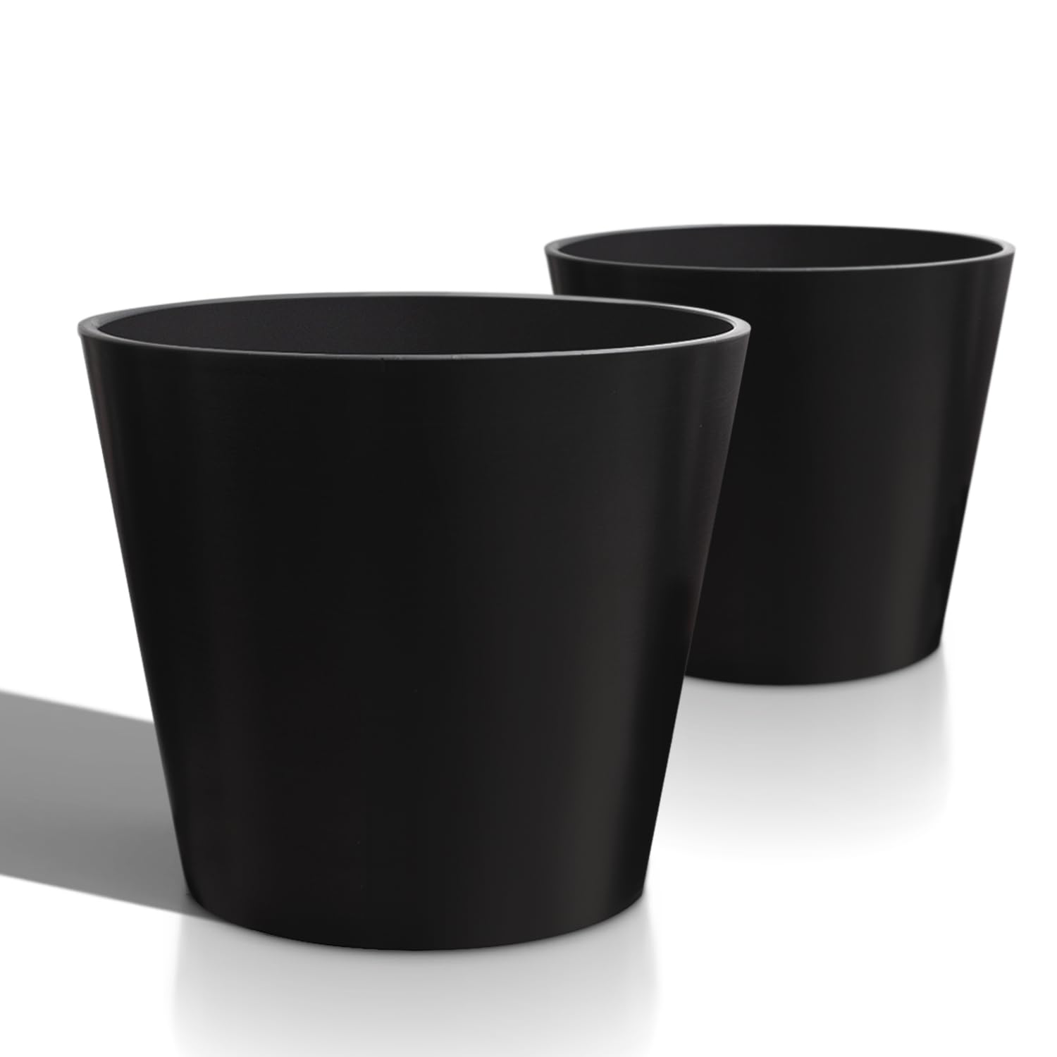 Amazon.com : Heyzier Extra Wide Planter Outdoor Indoor, Large Resin ...