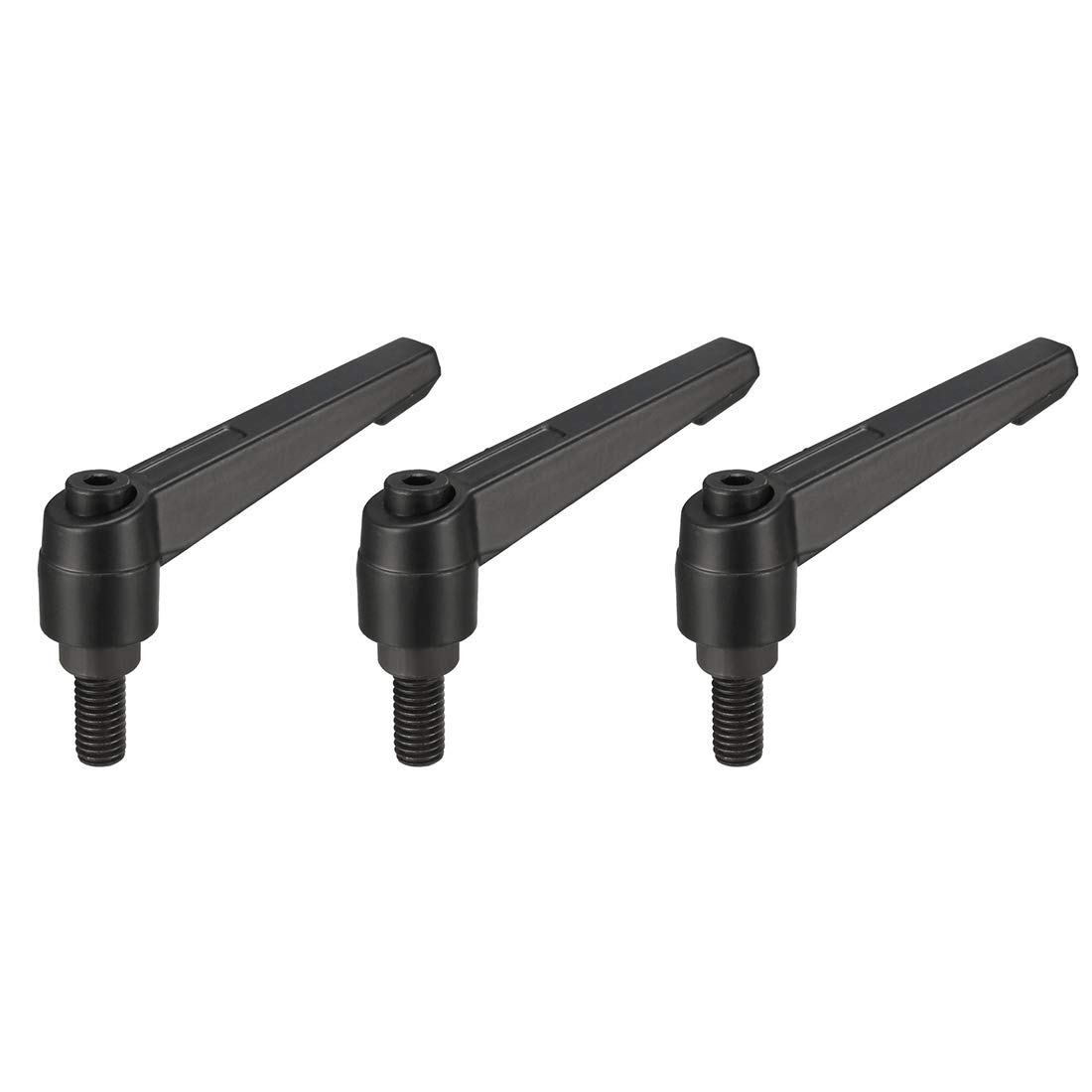 Amazon.com: uxcell M8 x 15mm Handle Adjustable Clamping Lever Thread ...