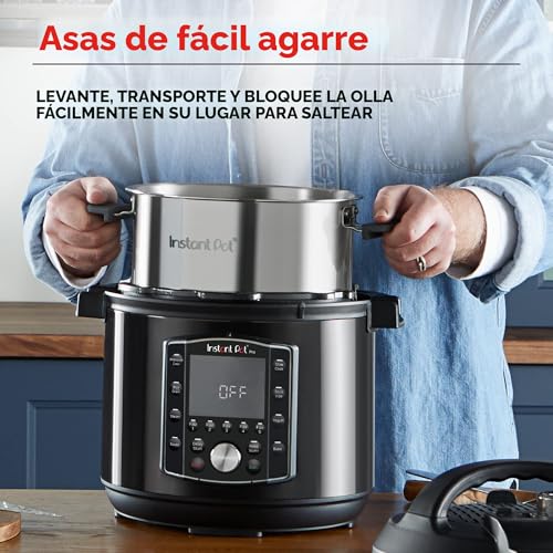 Instant Pot Pro olla eléctrica a presión 10 en 1, olla de cocción lenta ...