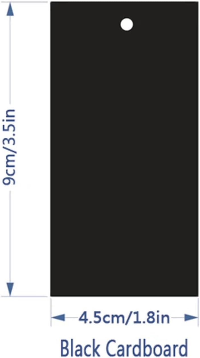 Amazon.com : Black Marking Tags Price Tags Price Labels Display Tags ...