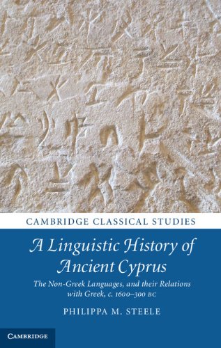 A Linguistic History of Ancient Cyprus: The Non-Greek Languages, and ...
