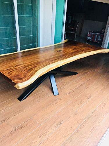 Amazon.com: Parota dining table 86in (86, Wooden) : Home & Kitchen