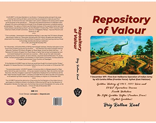 Amazon.com: Repository of Valour: Golden History of Fourth Battalion ...