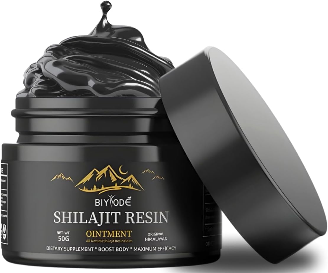 Amazon.com: BIYODE Shilajit Pure Himalayan Organic Shilajit Resin ...