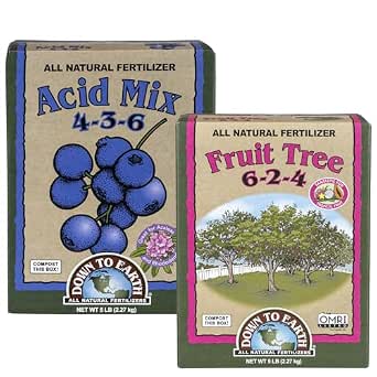 Amazon.com : Down to Earth Organic Acid Mix 4-3-6 & Fruit Tree ...