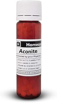 Amazon.com: Homeopathic Remedy - Aconite 200-10 Grams : Health & Household