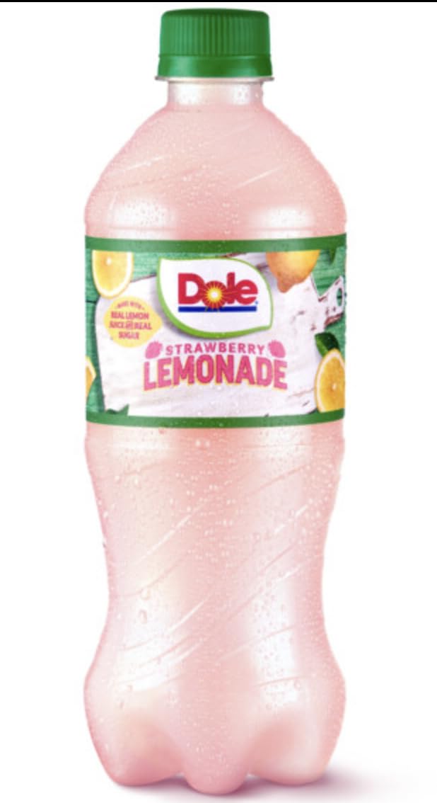 Amazon.com : Dole Strawberry Lemonade, 20 Oz Soda Bottles (10 ...