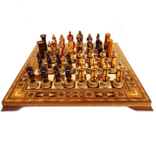 Amazon.com: Chess Set,Turkish Chess Set,Wood Chess Set,brass Chess Set ...