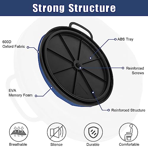 Snapklik.com : Foxtune 360-Degree Swivel Bucket Seat, 5 Gallon Bucket ...