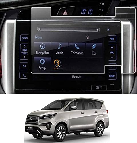 ARMOUR GUARDS Unbreakable Nano Glass Car Infotainment Screen Protector ...