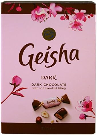 Fazer Geisha Dark Chocolates with Soft Hazelnut Filling Small Box 5.3 ...