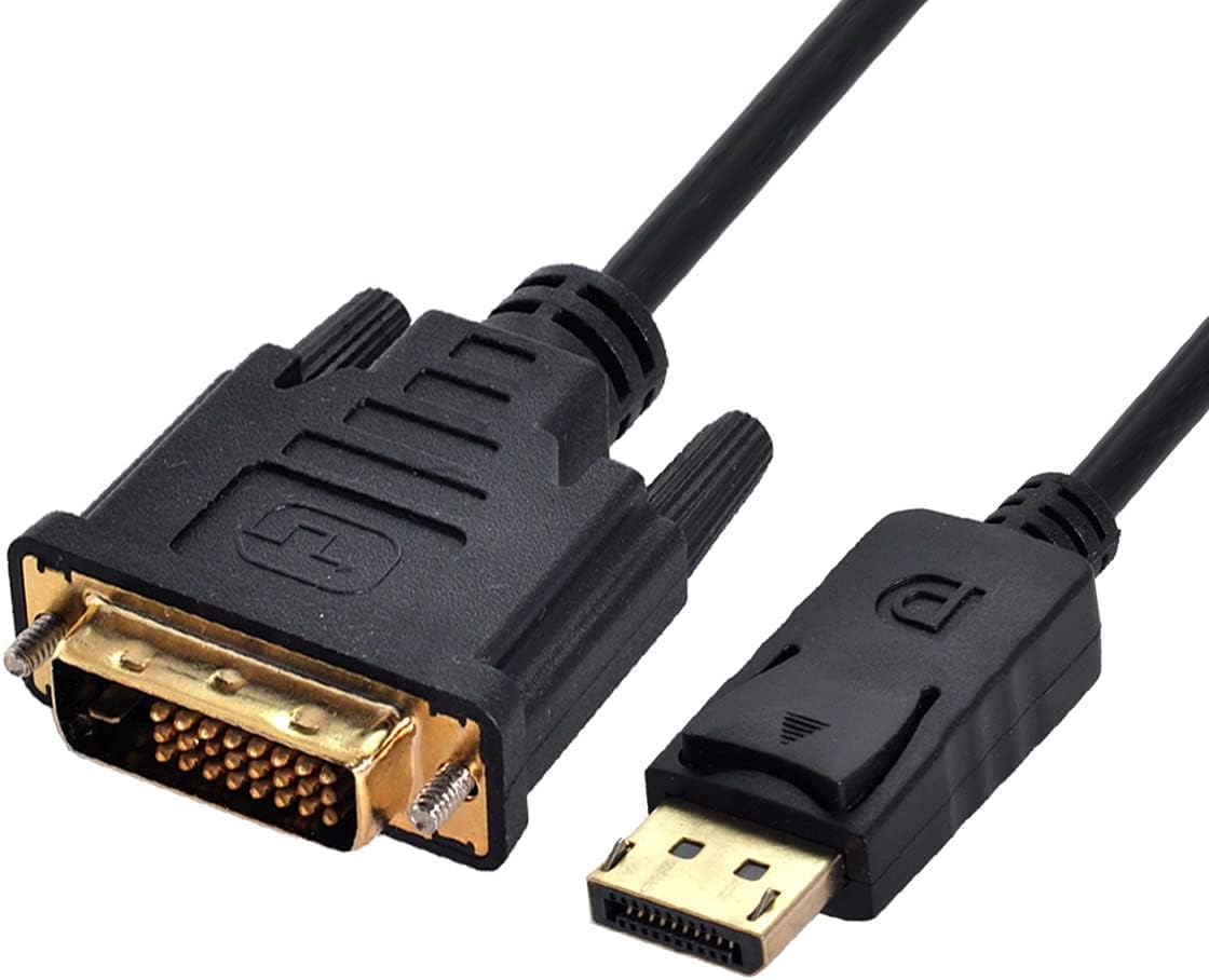 DisplayPort to DVI Cable - (1.8m) 1080p Video - DisplayPort to DVI ...