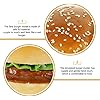 Amazon.com: Sewroro Centerpiece Table Decorations 2pcs Fake Burger ...