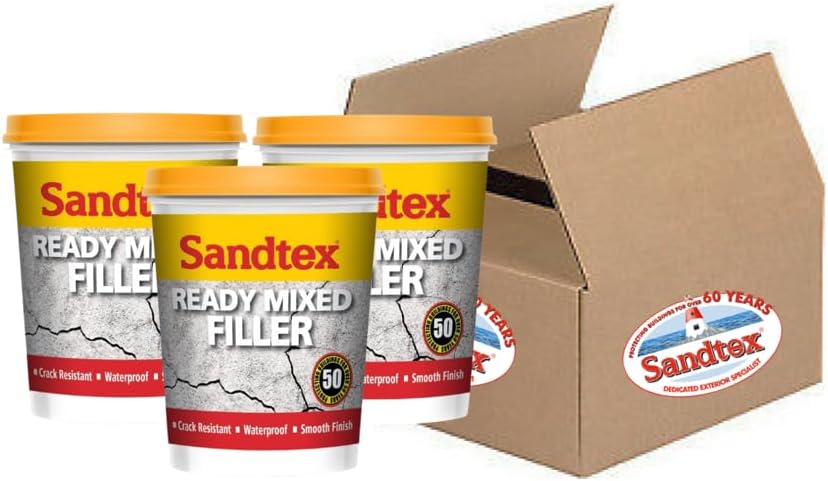 Sandtex 500 Gr Ready Mixed Exterior Masonry Filler : Amazon.co.uk: DIY ...