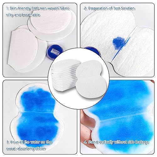 Underarm Pads, Pack of 30 Armpit Sweat Pads, Anti-Sweat Pads ...