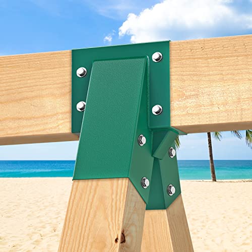 Snapklik.com : BeneLabel A-Frame Middle Swing Set Brackets, Heavy Duty ...