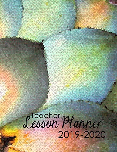 Teacher Lesson Planner 2019-2020: A Cactus Daily and Weekly Plan Book ...