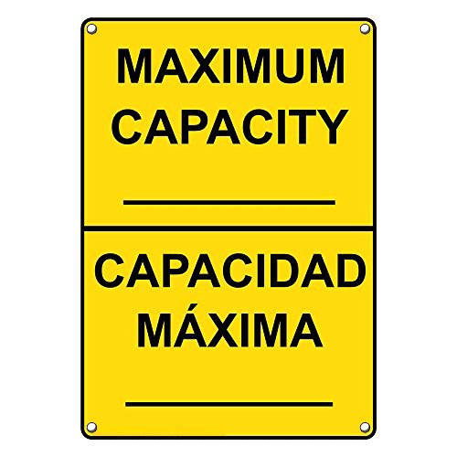 Amazon.com: Weatherproof Plastic Vertical Maximum Capacity_Capacidad ...