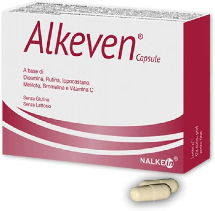 Nalkein Pharma Alkeven Dietary Supplement 30 Capsules : Amazon.de ...