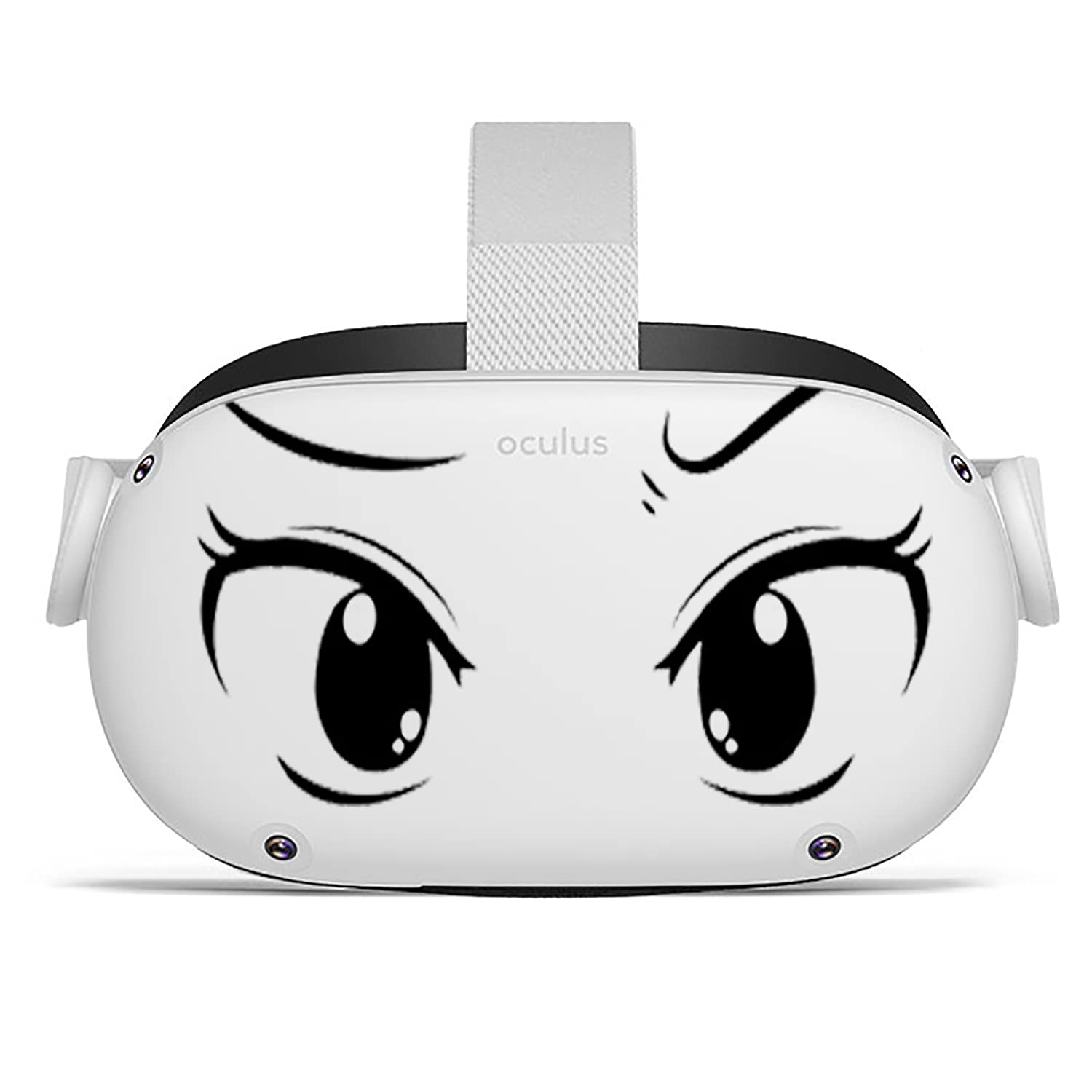 Oculus Quest 2 Vr Headset Vinyl Stickers Cartoon Anime Eyes ...