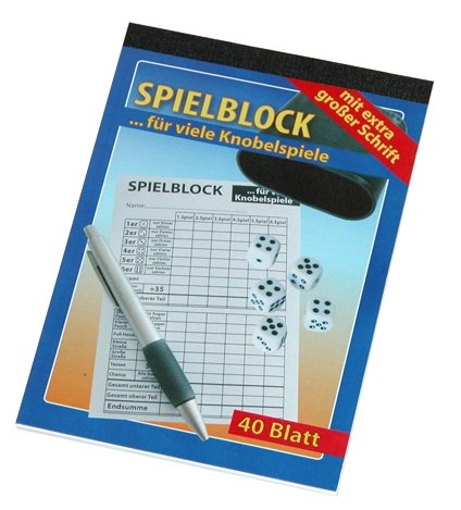 Kniffel Spielblock – Die 16 besten Produkte im Vergleich - The Digital ...