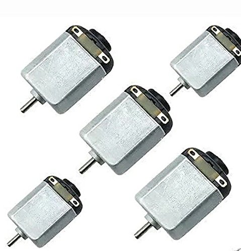 5 PCs Small Electric 6v DC Motor, High-Speed, for RC Toys and DIY ...