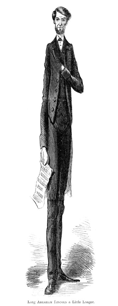 Abraham Lincoln Full Body In Color