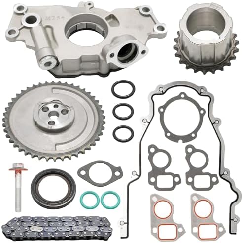 Amazon.com: Timing Chain Kit and Oil Pump & Timing Cover Gasket ...