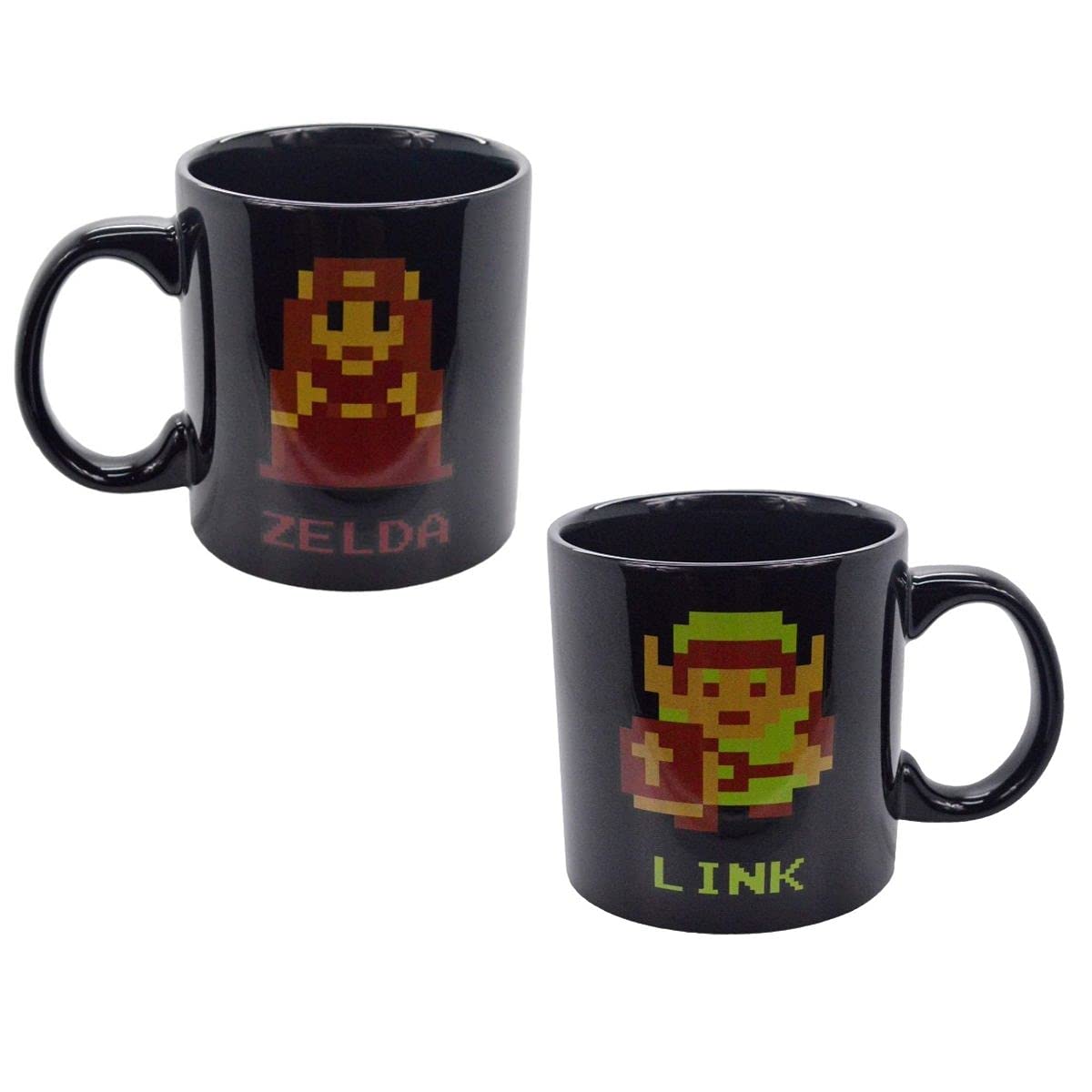 Official Nintendo The Legend Of Zelda Link And Zelda Ceramic ...