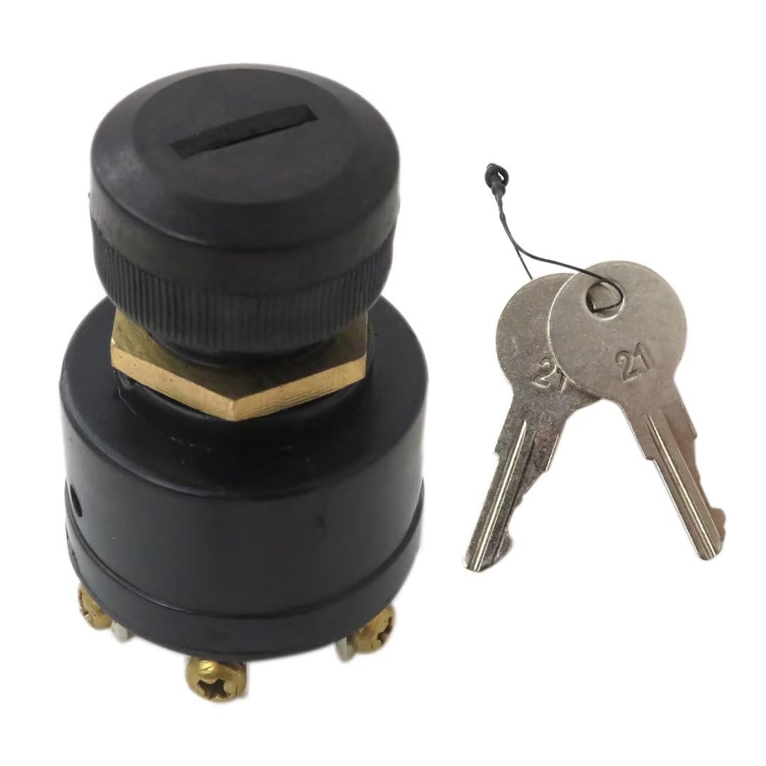 Amazon.com: Boat Ignition Key Switch Push Fit for Choke Mercury ...