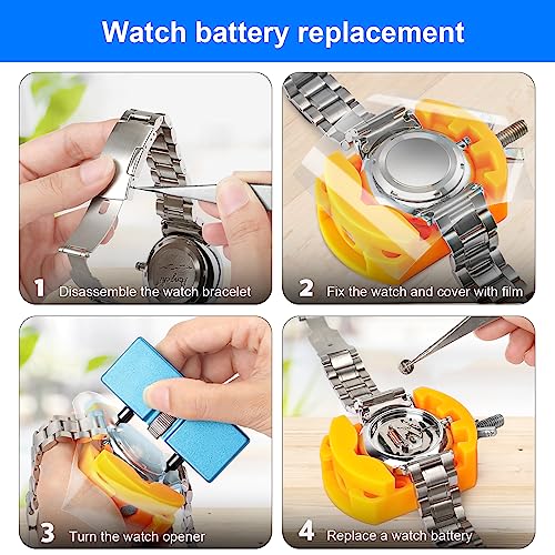 JOREST Watch Battery Replacement Kit: Quick and Easy Solution - Watch ...