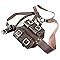 Amazon.com : Medieval Adjustable PU Leather Back Double Strap Scabbard ...