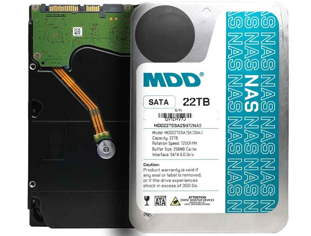 Amazon.com: MDD (MDD22TS25672NAS) 22TB 7200RPM 256MB Cache SATA 6.0Gb/s ...