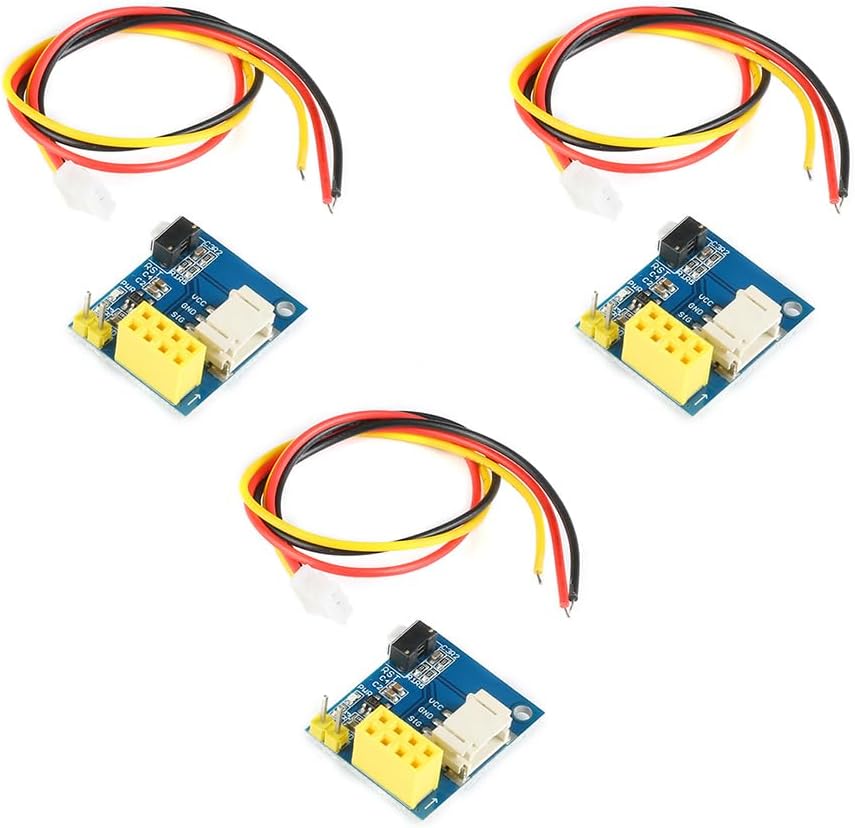 Amazon.com: EC Buying 3PCS ESP8266 ESP-01 ESP-01S WS2812 RGB LED Controller Module DIY Light ...