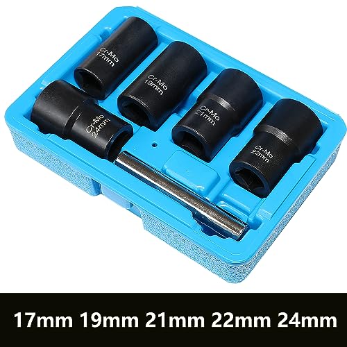 Snapklik.com : Lug Nut Remover Socket Set, Wheel Locking Stripped Nut ...