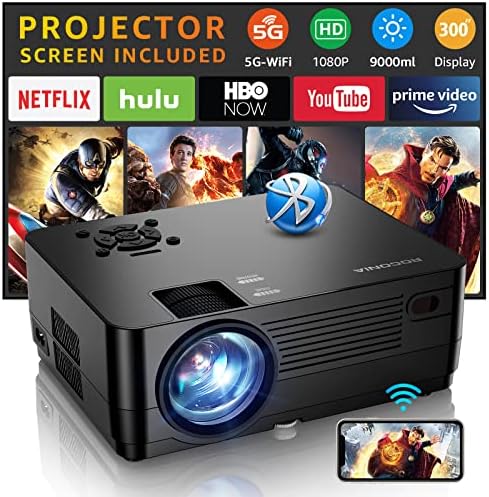 Amazon.com: Cacacol P20 Pro 4K LED Projector 1080p Full HD 700 ANSI ...