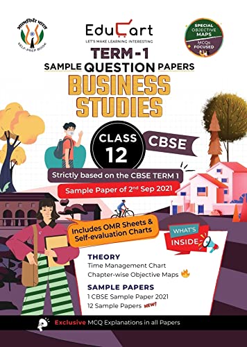 Educart CBSE Term 1 BUSINESS STUDIES Sample Papers Class 12 MCQ Book educart-cbse-term-1-business-studies-sample-papers-class-12-mcq-book