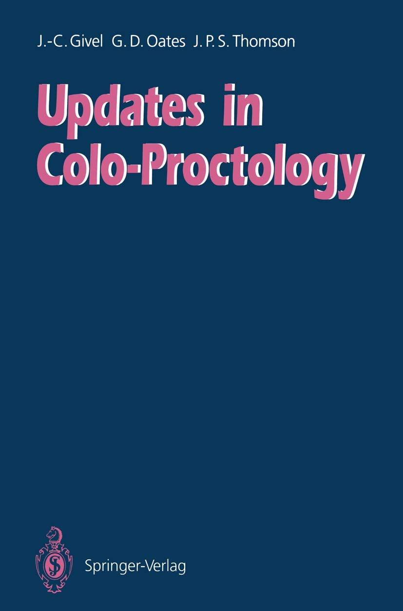 Updates in Colo-Proctology: 9783540553274: Medicine & Health Science ...
