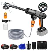 Amazon.com : Ez Jet Hydrowasher, Cordless Pressure Washer, Battery ...