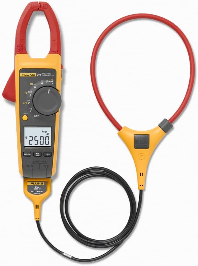 Fluke 376 Fc 2500a True Rms Ac/dc Digital Clamp Meter : Amazon.in ...