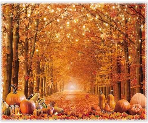 Amazon.com : Avezano Fall Backdrops for Photography Autumn Maple Leaves ...