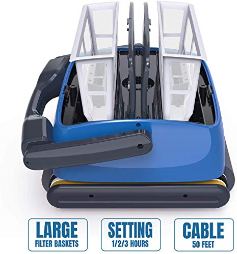 QOMOTOP Automatic Robotic Pool Cleaner Review - PoolCleanerLab