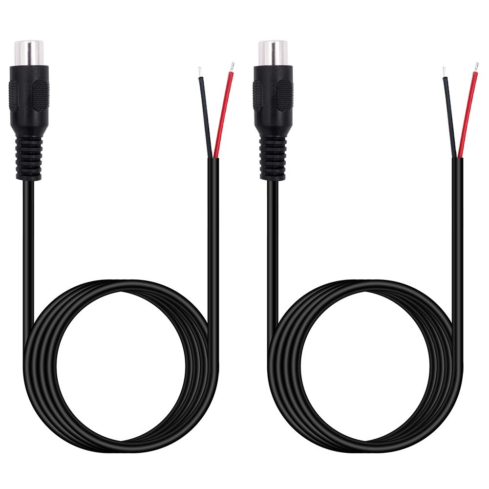 Fancasee (2 Pack 6 ft) Replacement RCA Female Jack Plug Connector ...